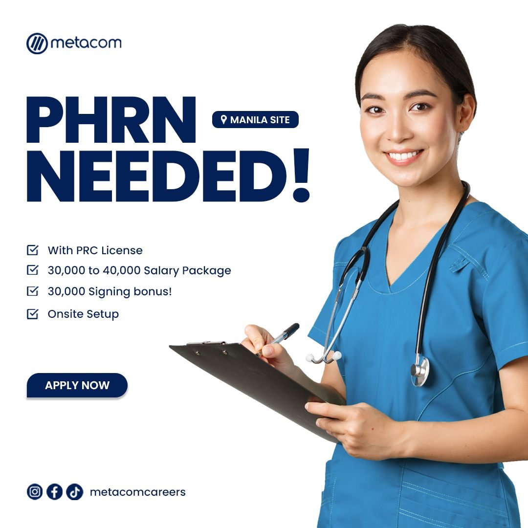Do you have experience working in a hospital? We are looking for PRHNs ...
